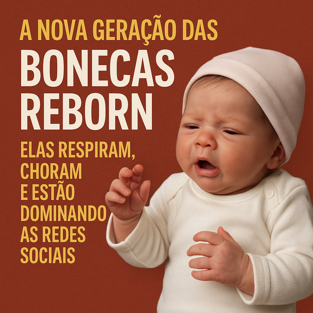 A Nova Geração das Bonecas Reborn: Elas Respiram, Choram e Estão ...